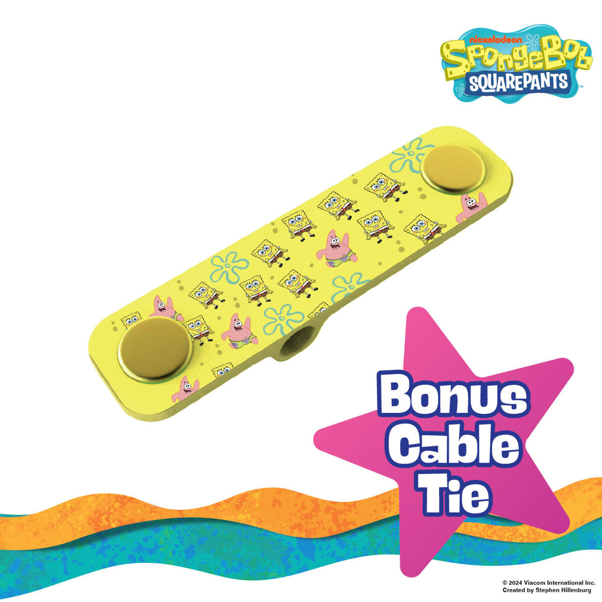 SpongeBob Lightning to USB A Cable Sponge – GBM technology