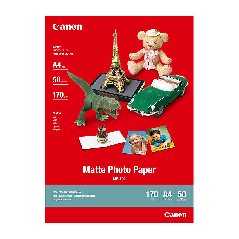 Canon Matte Photo Paper A4 - 50 sheets – GBM technology